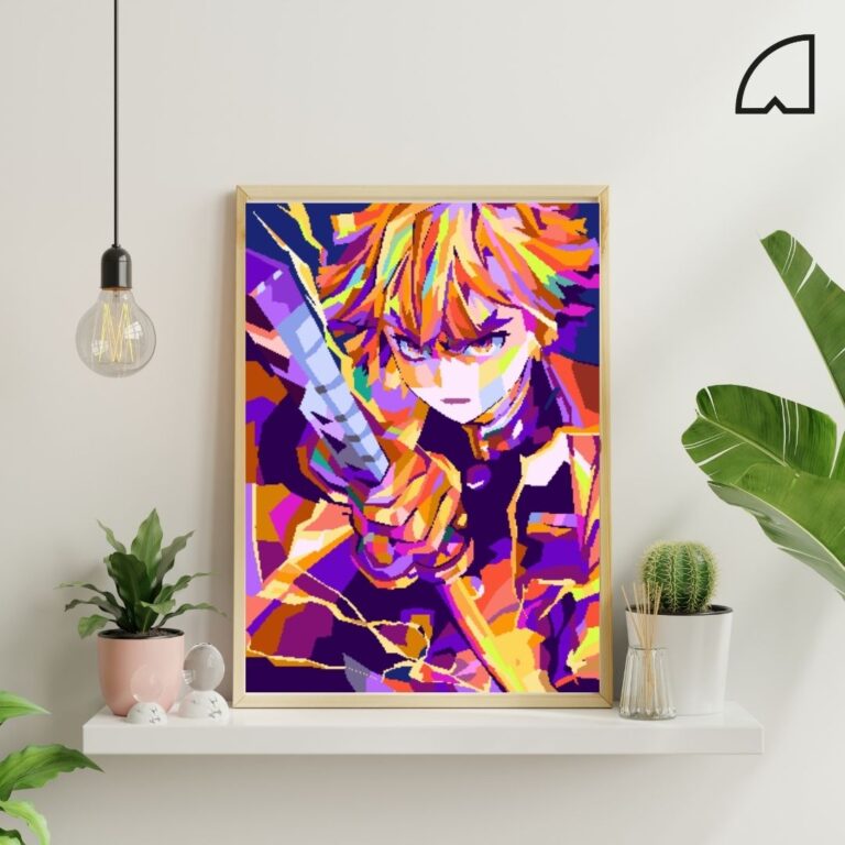 Zenitsu-Kit de pintura por números. - Art Box